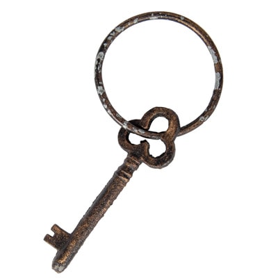 Antique Style Decorative Key - Globe Imports