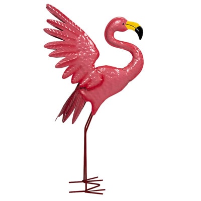 Set of 2 Flamingo Figurines - Globe Imports