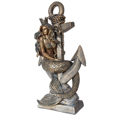 Mermaid with Anchor - Globe Imports