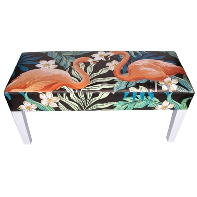 Flamingos Bench - Globe Imports