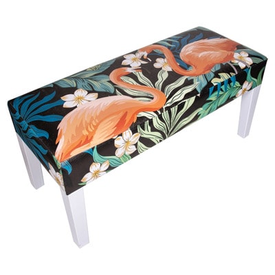 Flamingos Bench - Globe Imports