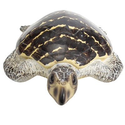 34 Inches Long Decorative Realistic Jumbo Sea Turtle - Globe Imports