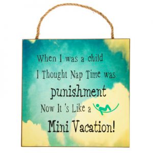 Nap Time Sign - Globe Imports