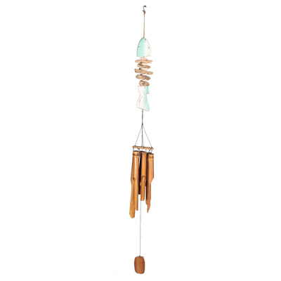 Assorted Fish Bones Wind Chime - Globe Imports