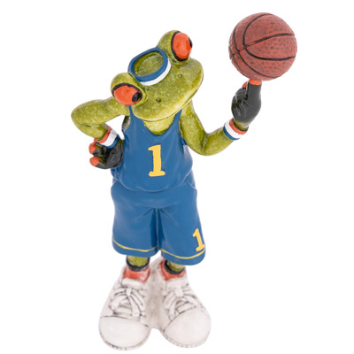 Frog Basketball Player - Globe Imports