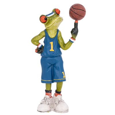 Frog Basketball Player - Globe Imports