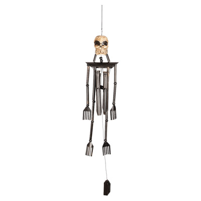 Assorted Skeleton Wind Chime - Globe Imports