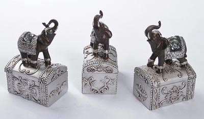 Decorative Elephant Box - Globe Imports