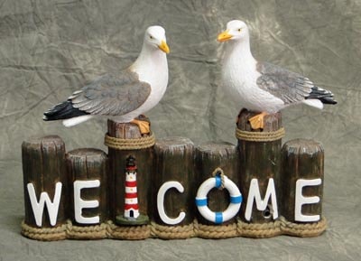 Welcome Seagulls with Sound Effects - Globe Imports