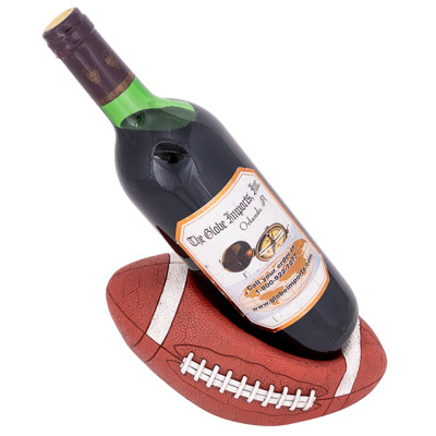 Football Wine Bottle Holder - Globe Imports