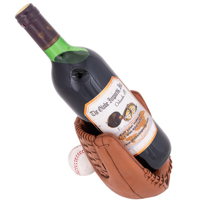 Baseball Wine Bottle Holder - Globe Imports