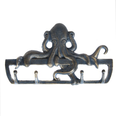 Octopus Four Hook Key Hook - Globe Imports